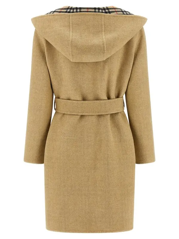 Burberry Hampshire Reversible Wool Coat