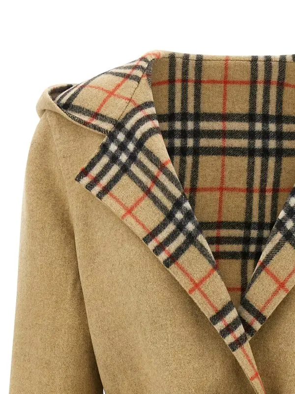 Burberry Hampshire Reversible Wool Coat