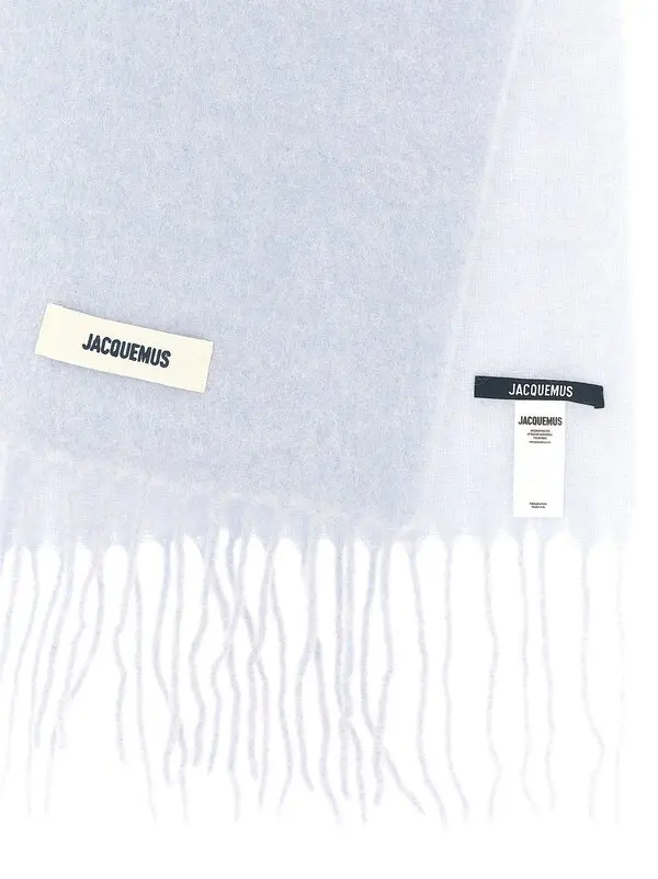 Jacquemus L'echarpe Carro' Scarf - Blue