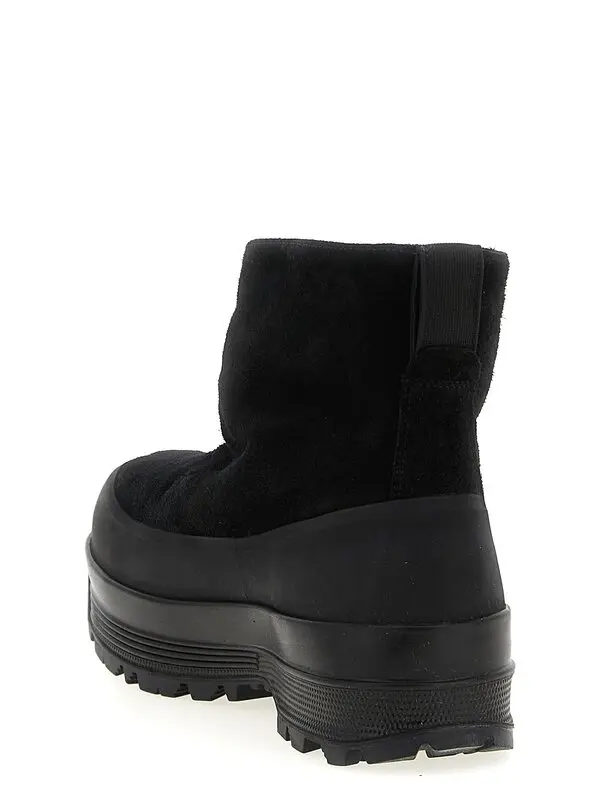 Stone Island Suede Ankle Boots