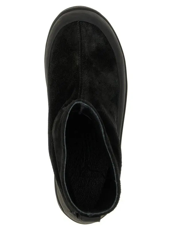Stone Island Suede Ankle Boots