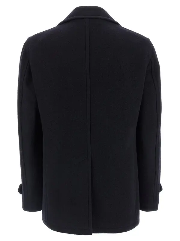 Tagliatore Monaco Double-breasted Wool Coat