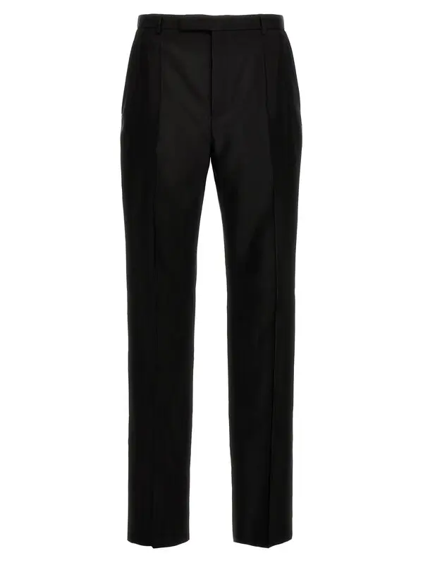 Saint Laurent Faille Pants - Black