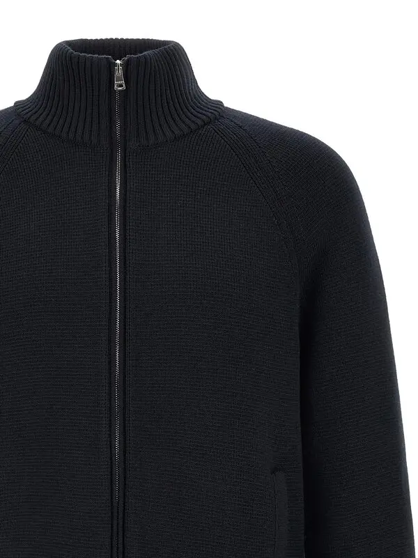 Gucci Wool Web Ribbon Knitted Jacket