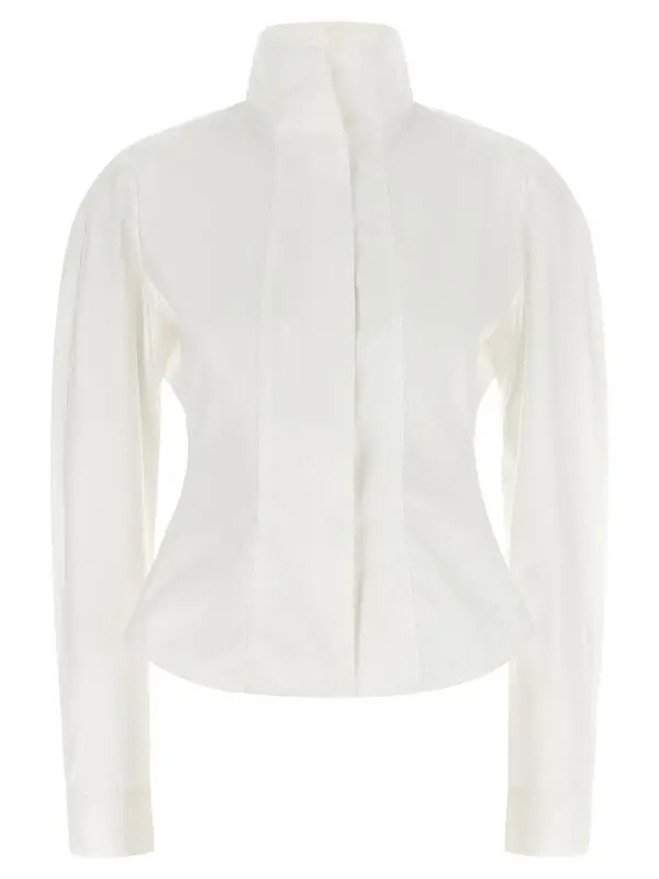 Jacquemus La Chemise Tulipe' Shirt - White
