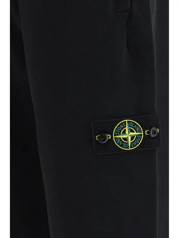 Stone Island Logo Patch Sweatpants