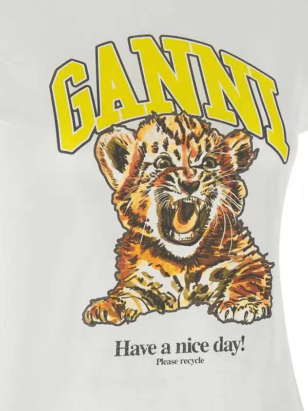 GANNI Tiger' T-shirt