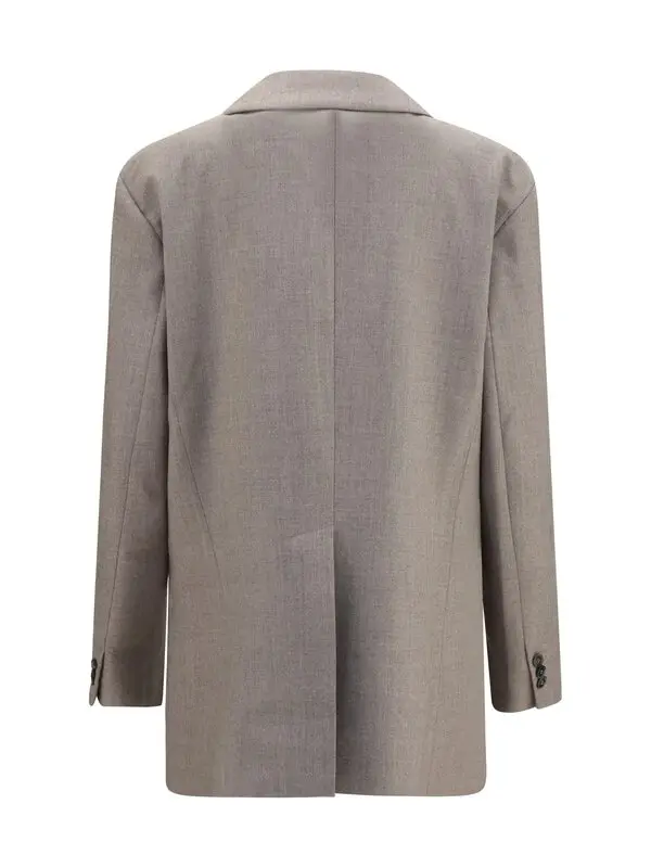 P.a.r.o.s.h Virgin Wool Double-breasted Blazer