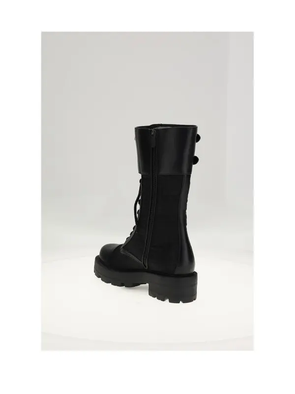 Dior D-trap Low Boot With Buckled Straps