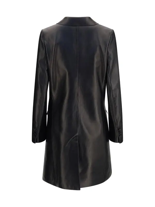TOM FORD Double-breasted Lambskin Coat