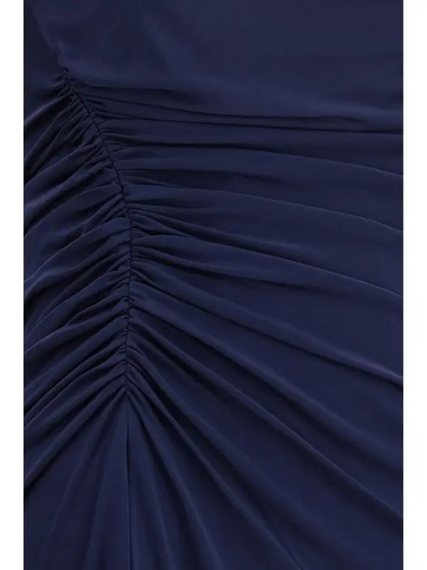 Versace Long Dress In Soft Viscose Jersey