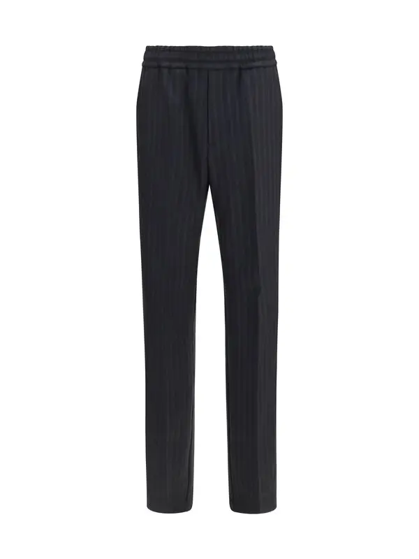 Versace Greek Monogram Pants - Black