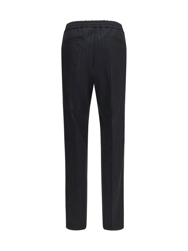 Versace Greek Monogram Pants - Black