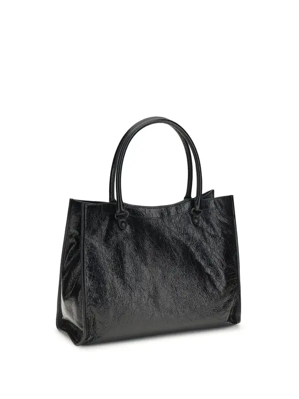 Balenciaga Small Le City Tote Bag - Black