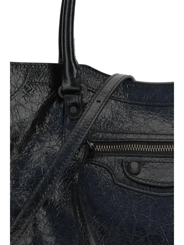 Balenciaga Small Le City Tote Bag - Black