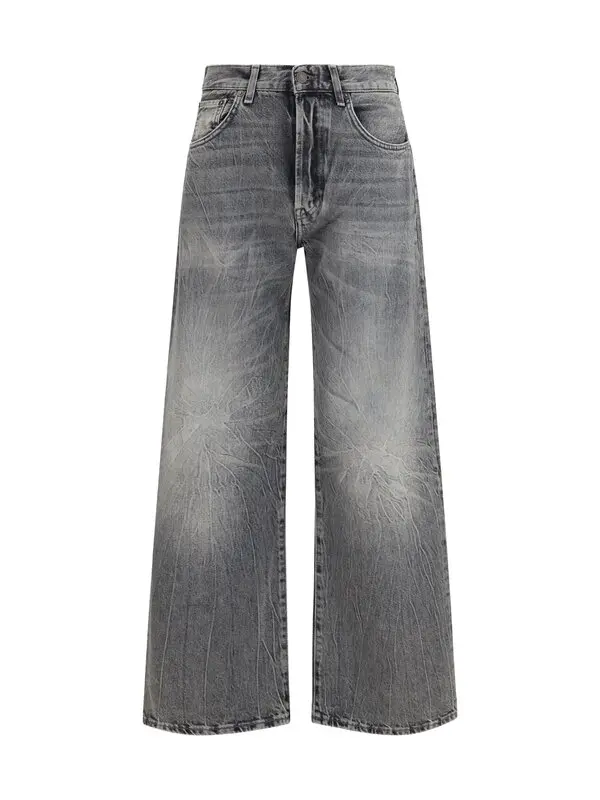 Acne Studios 2021f Wide-leg Jeans - Gray