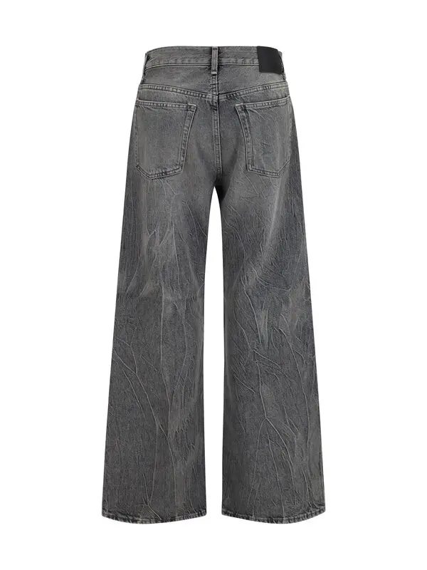 Acne Studios 2021f Wide-leg Jeans - Gray