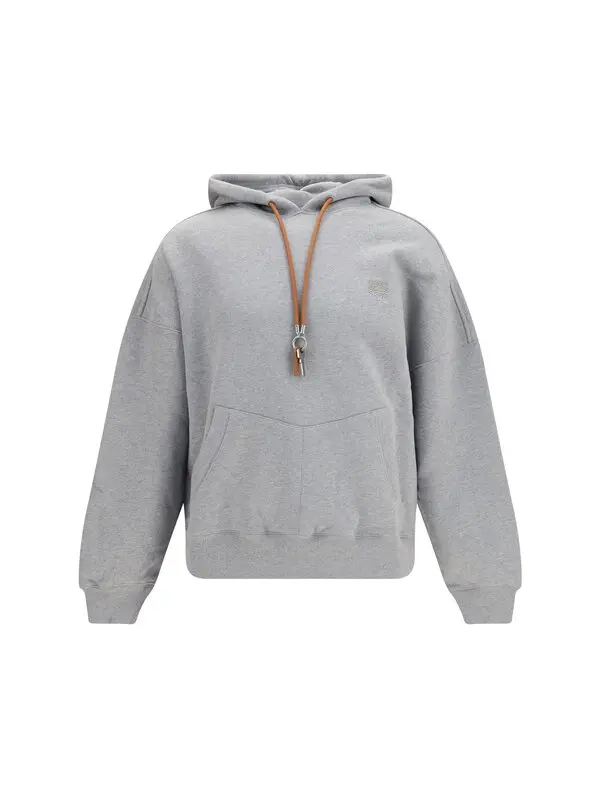 Loewe Hooded Sweatshirt With Drawstring And Keyring