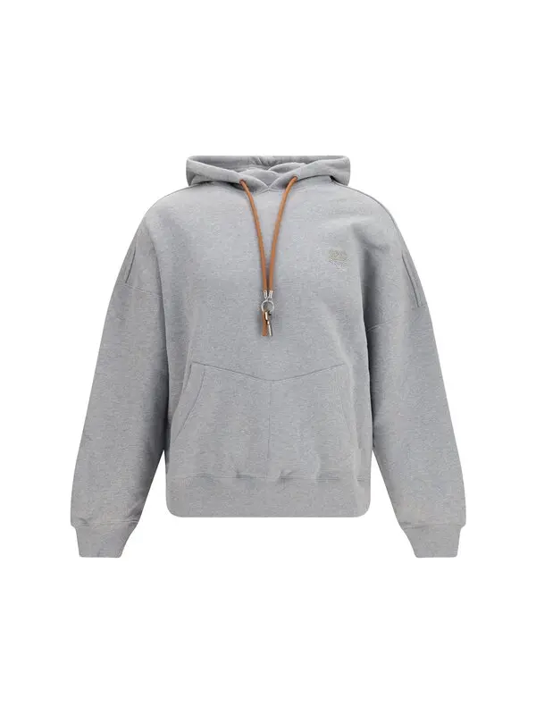 Loewe Hooded Sweatshirt - Gray