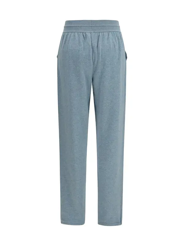 Loro Piana Merano Pants In Baby Cashmere - Blue