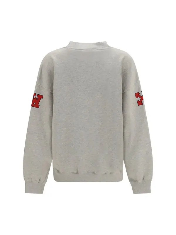 Off-White Off College Crewneck Sweatshirt