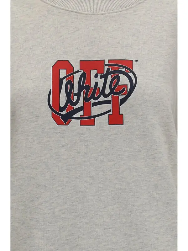 Off-White Off College Crewneck Sweatshirt