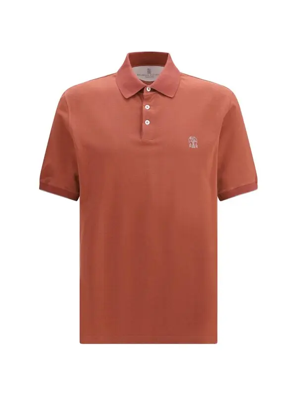 Brunello Cucinelli Cotton Polo - Red