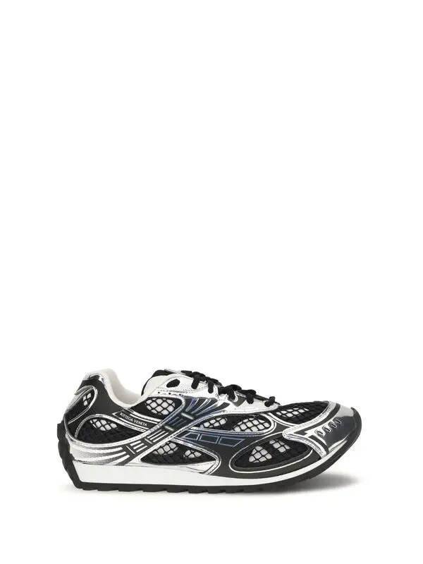 Bottega Veneta Orbit Sneakers - Silver