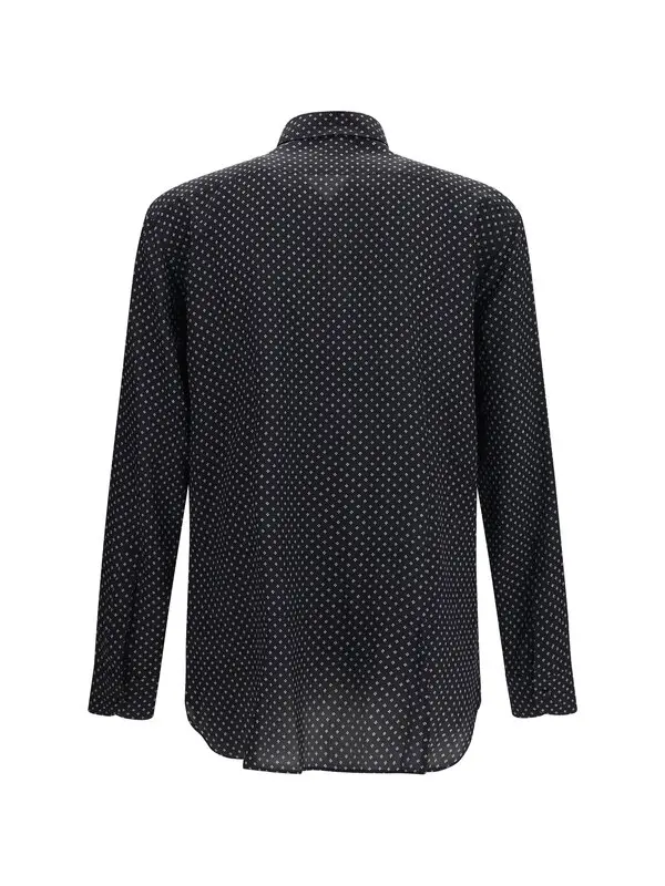 TOM FORD Silk Crêpe De Chine Polka-dot Shirt
