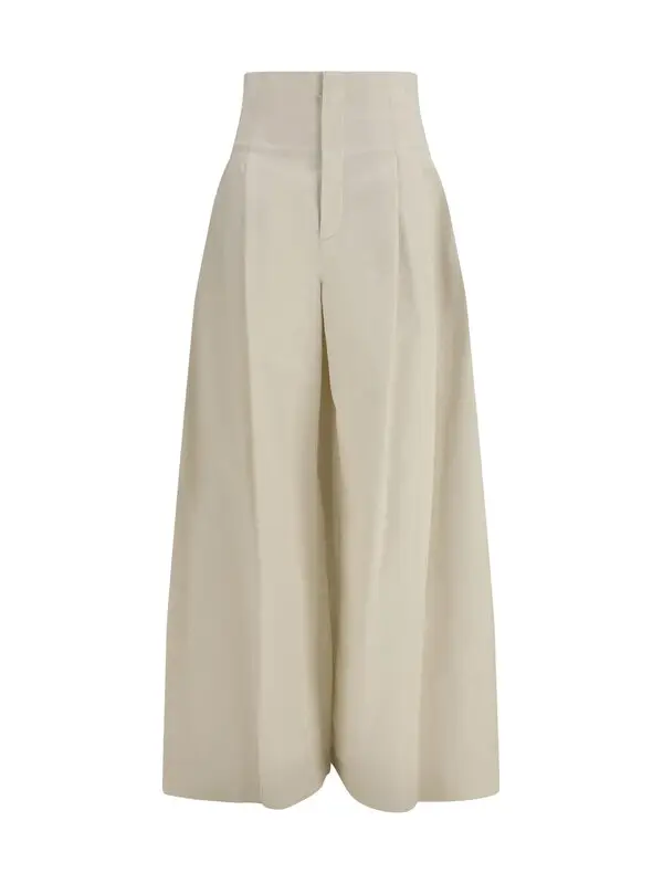 Brunello Cucinelli Palazzo Pants - Multicolor