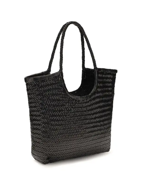 Dragon Diffusion Diagonal Triple Jump Tote Bag - Black
