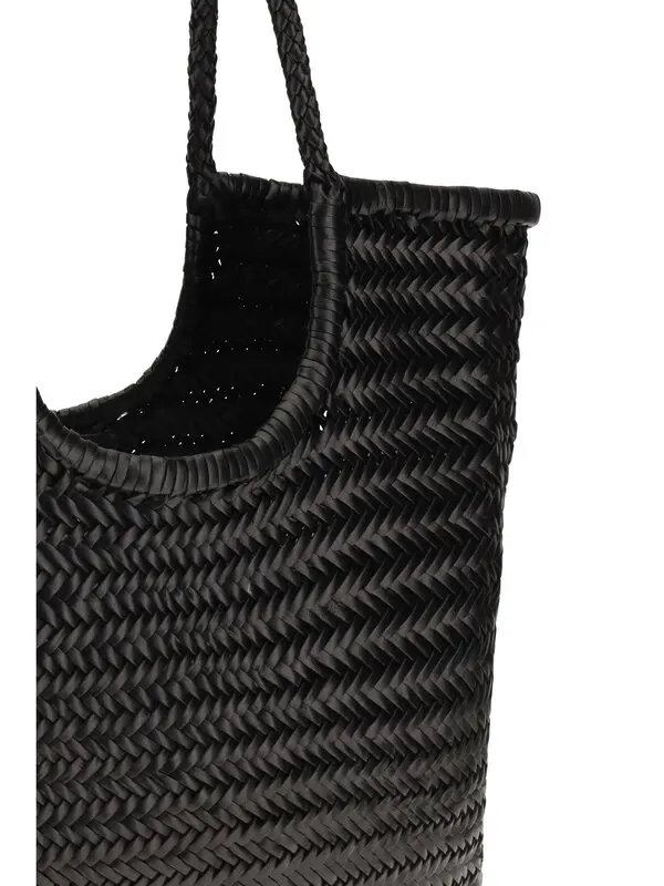 Dragon Diffusion Diagonal Triple Jump Tote Bag - Black