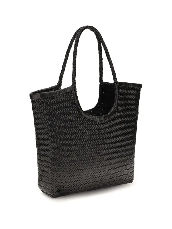 Dragon Diffusion Diagonal Triple Jump Tote Bag - Black