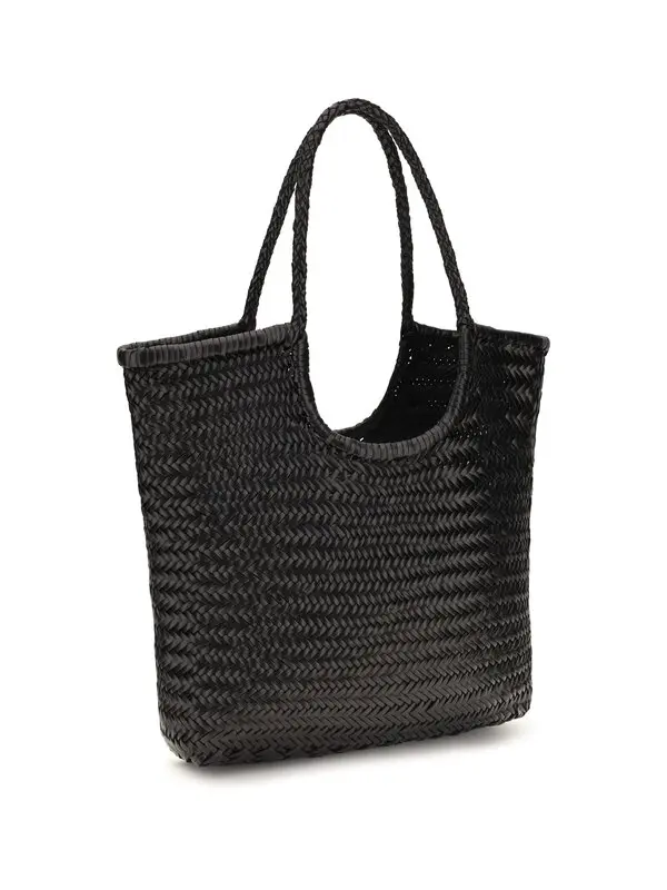 Dragon Diffusion Diagonal Triple Jump Tote Bag - Black