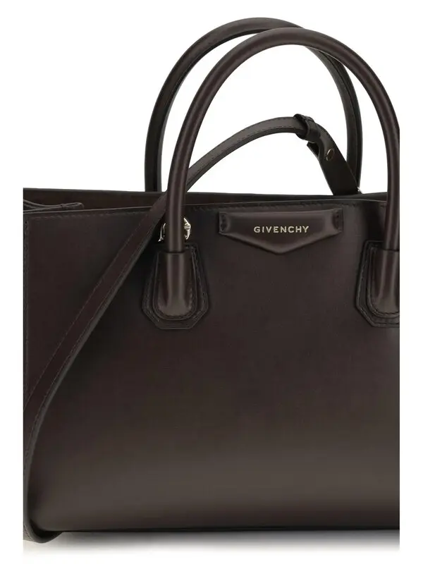Givenchy Small Antigona Catchall Glossy Grained Leather Handbag