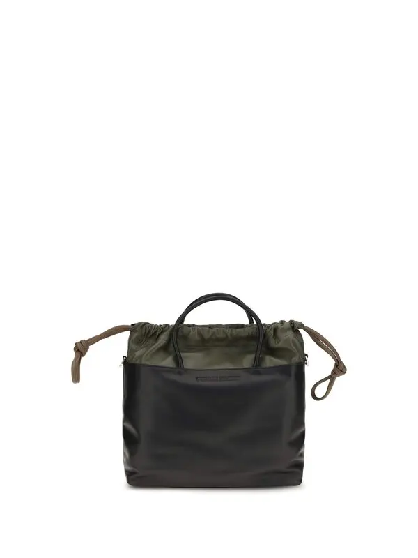 Pierre Hardy Twin Drawstring Handbag - Black