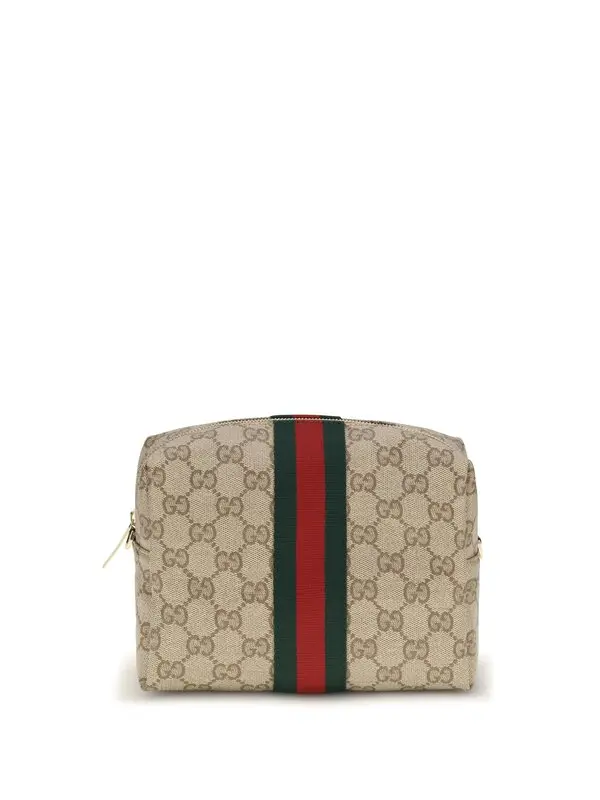 Gucci Mini Camera Bag Shoulder Bag With Web - Cream