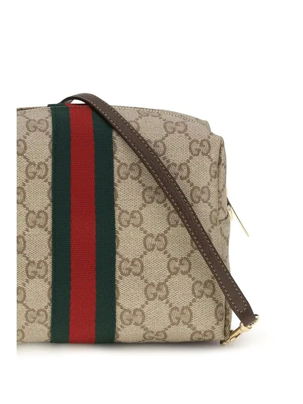 Gucci Mini Camera Bag Shoulder Bag With Web - Cream