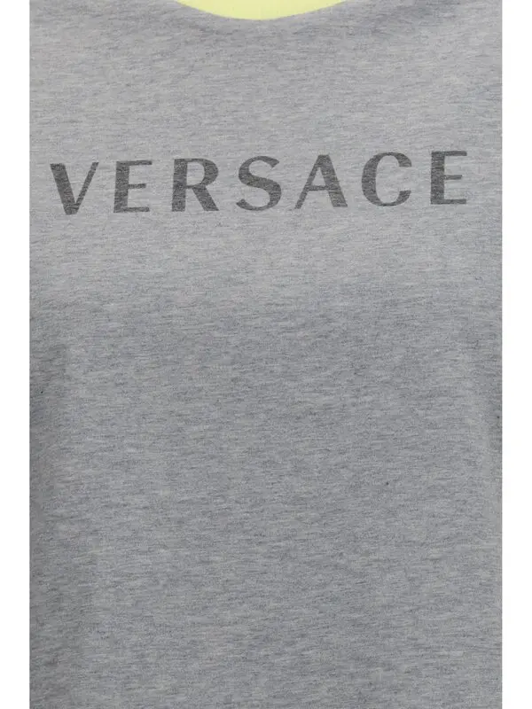 Versace Logo Cotton T-shirt