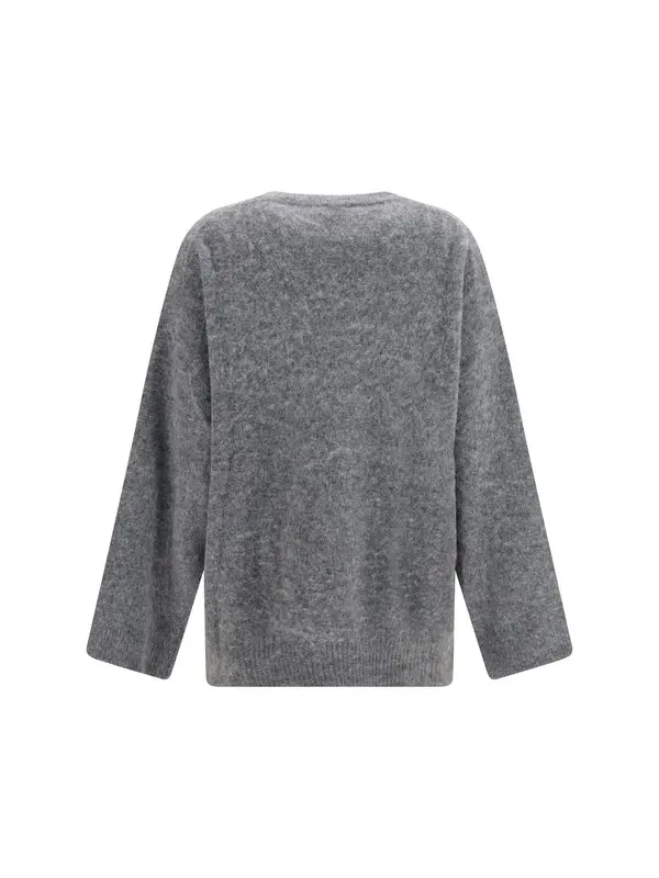 GANNI Mushroom Teddy Alpaca-blend Sweater