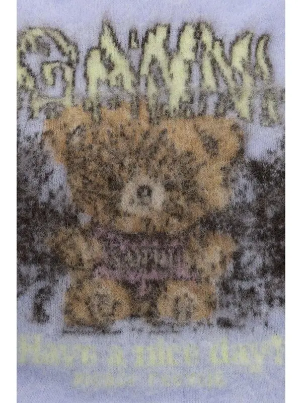 GANNI Teddy Brushed Alpaca Vest