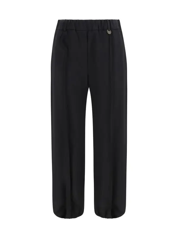 Burberry Wool Twill Jogging Pants