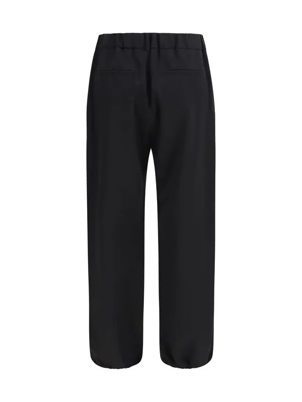 Burberry Wool Twill Jogging Pants