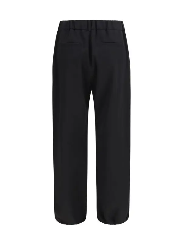 Burberry Wool Twill Jogging Pants