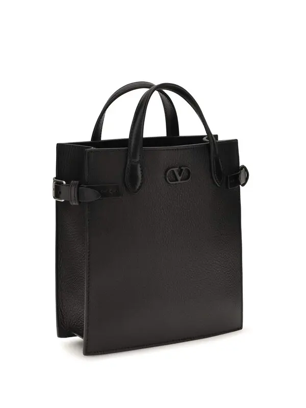 Valentino Garavani Small Antibes Grainy Leather Handbag