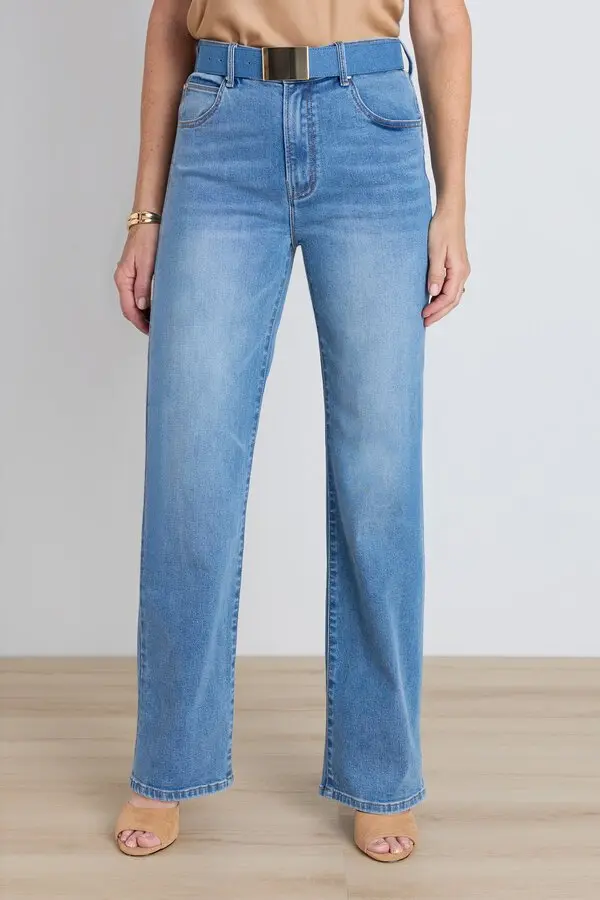 THE NOLI SHOP Marilyn Straight Leg Jean