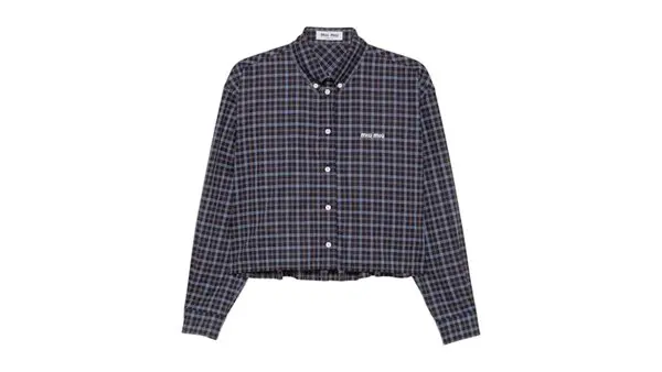 Miu Miu Checked Shirt