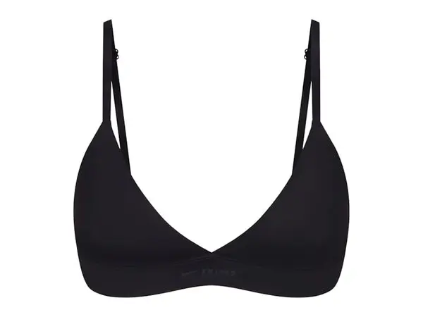 Nike X Skims Shine Triangle Bra - Obsidian