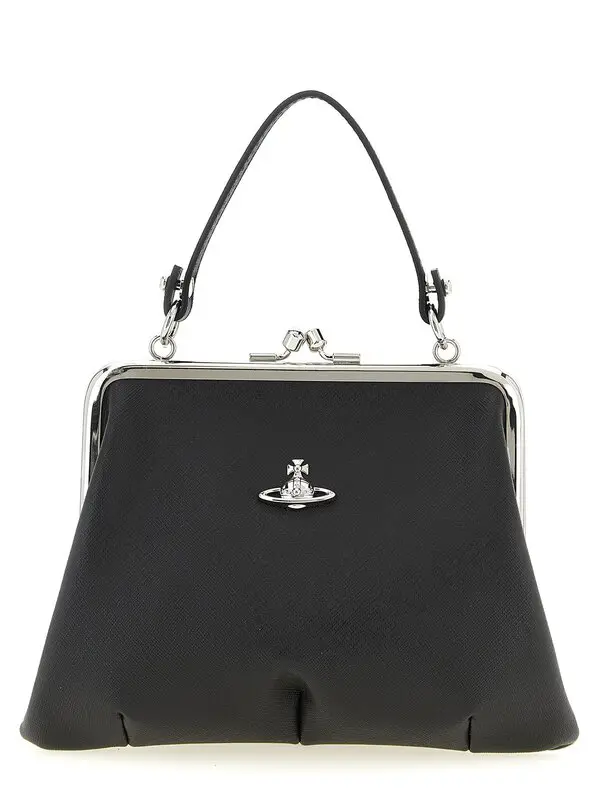 VIVIENNE WESTWOOD Granny Frame Handbag - Black