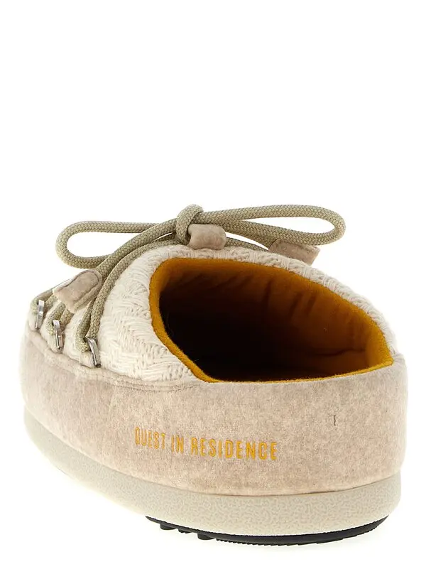 Moon Boot X Guest In Residence Mules - Cream